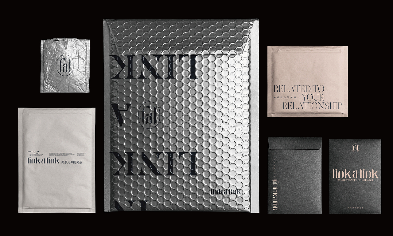 LINKLINK服装品牌全案策划 女性品牌VI设计 服装VI _hellolinkdesign-站酷ZCOOL