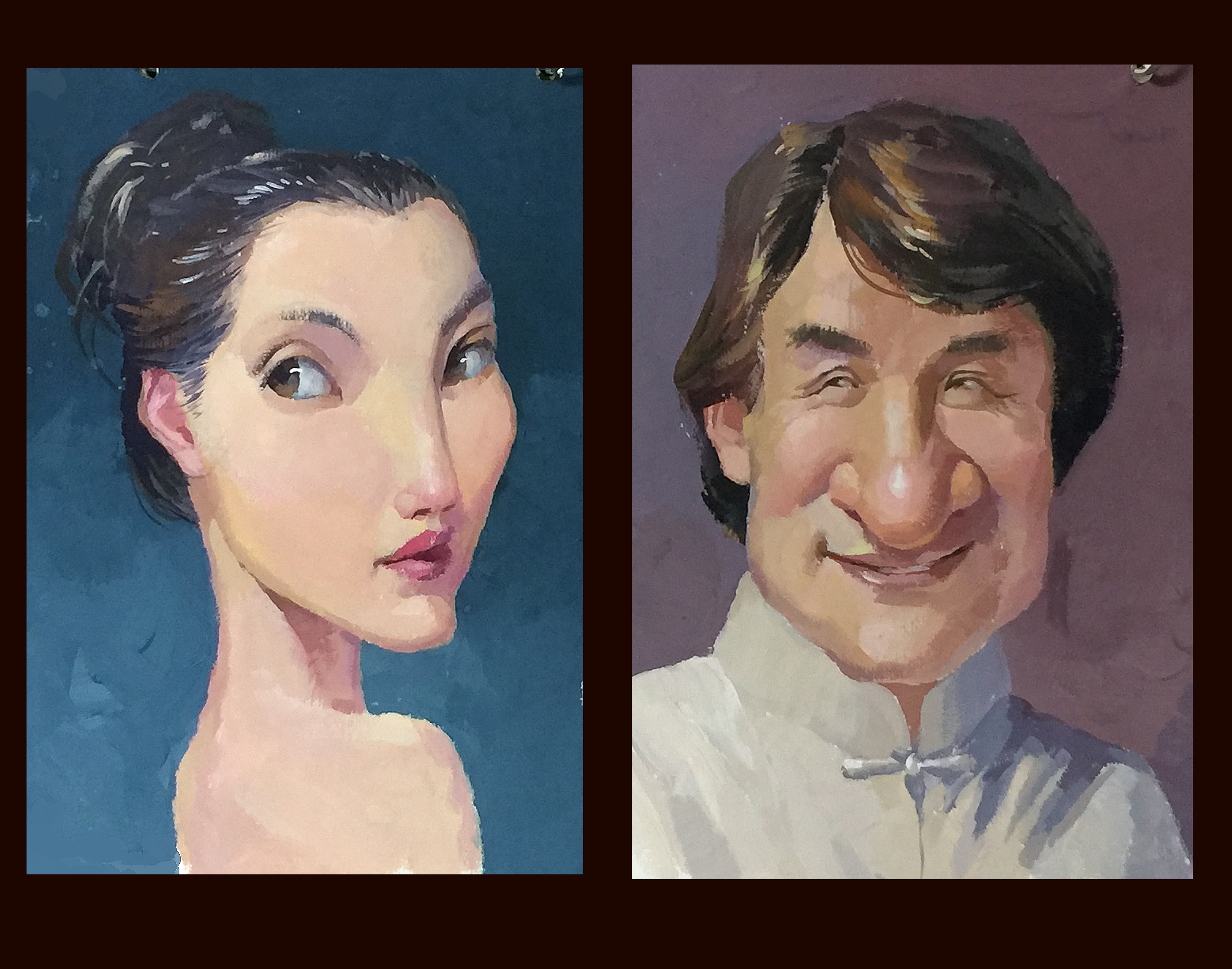 卡通化人物_宽窄-站酷ZCOOL