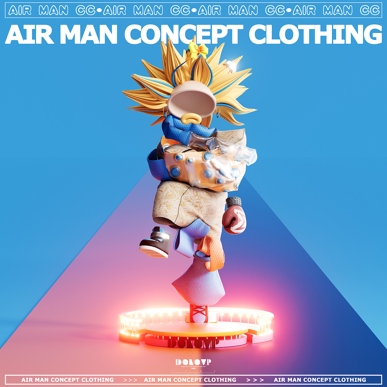 《AIR MAN CONCEPT CLOTHING》_某童鞋-站酷ZCOOL