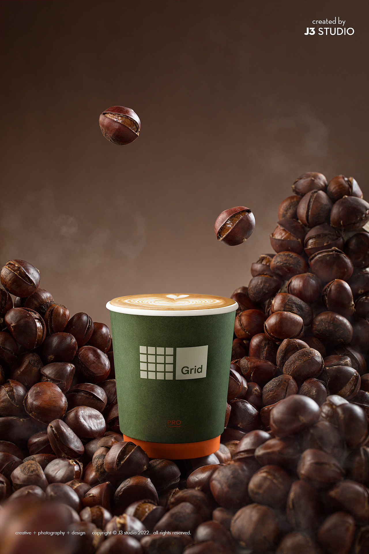 grid coffee I 风味场景咖啡拍摄_J3视觉-站酷ZCOOL