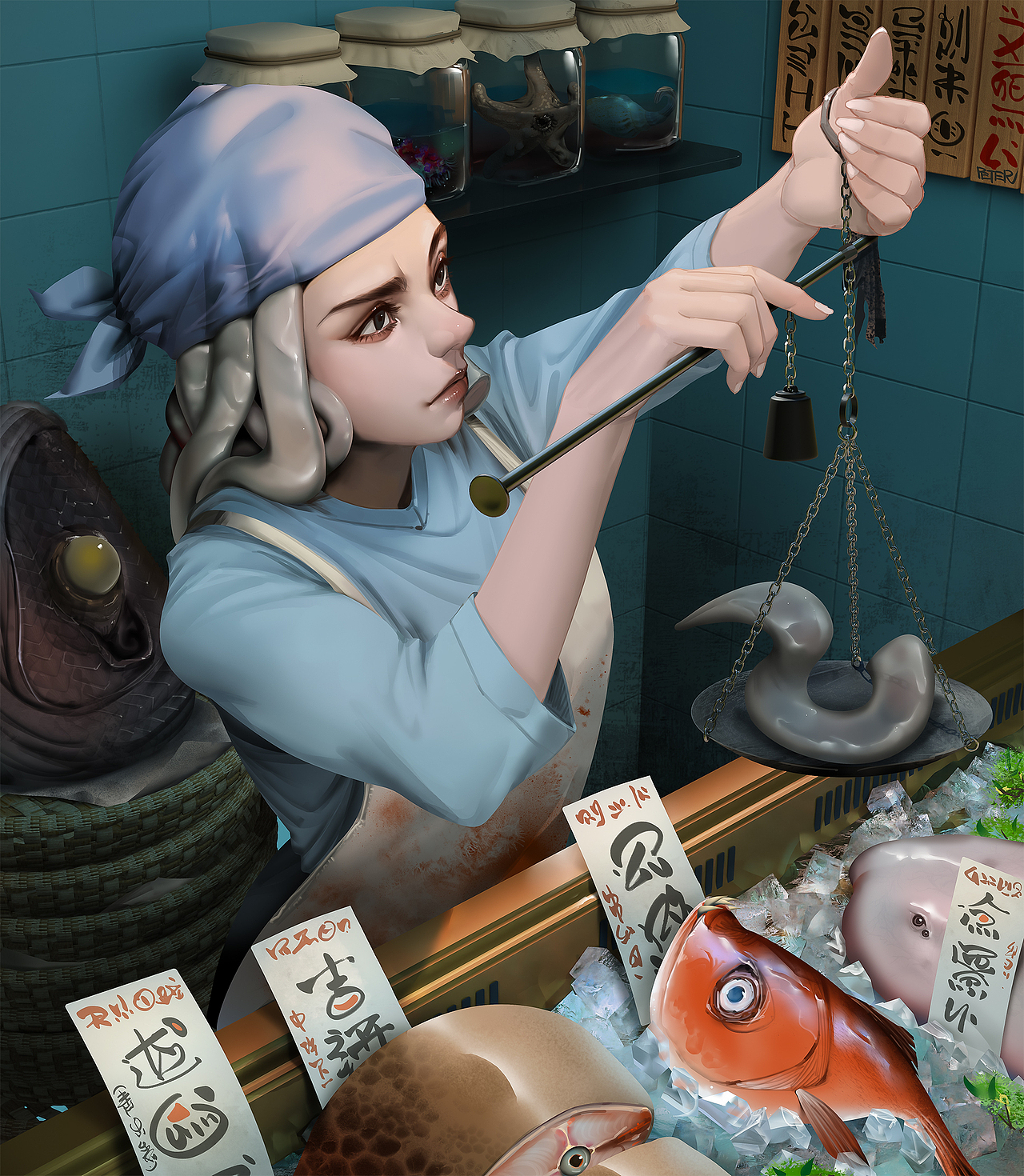 简介：宫泽凛子_Peter肖吉-站酷ZCOOL