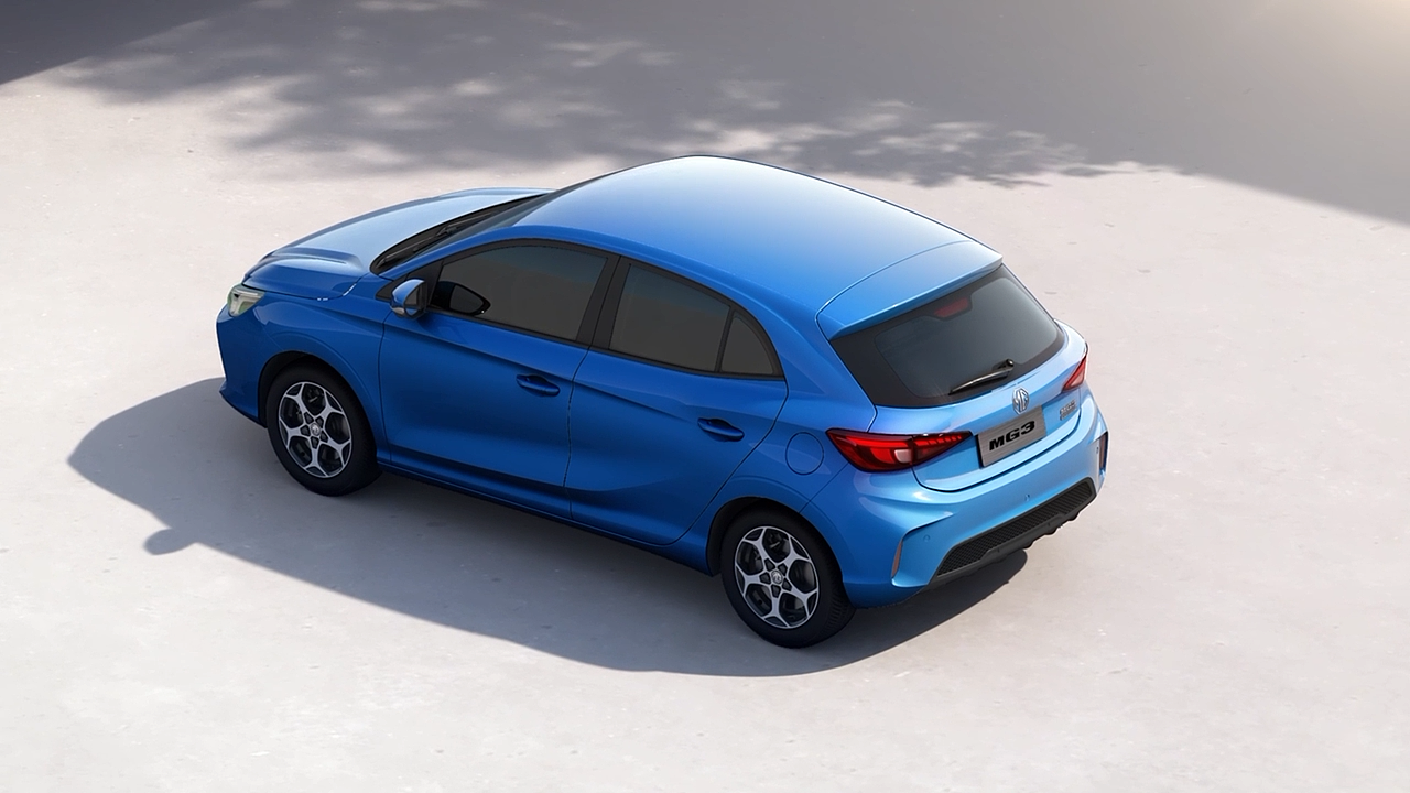 上汽全新一代MG3，日内瓦车展亮相发布，征战全球！_上汽设计_可视化-站酷ZCOOL