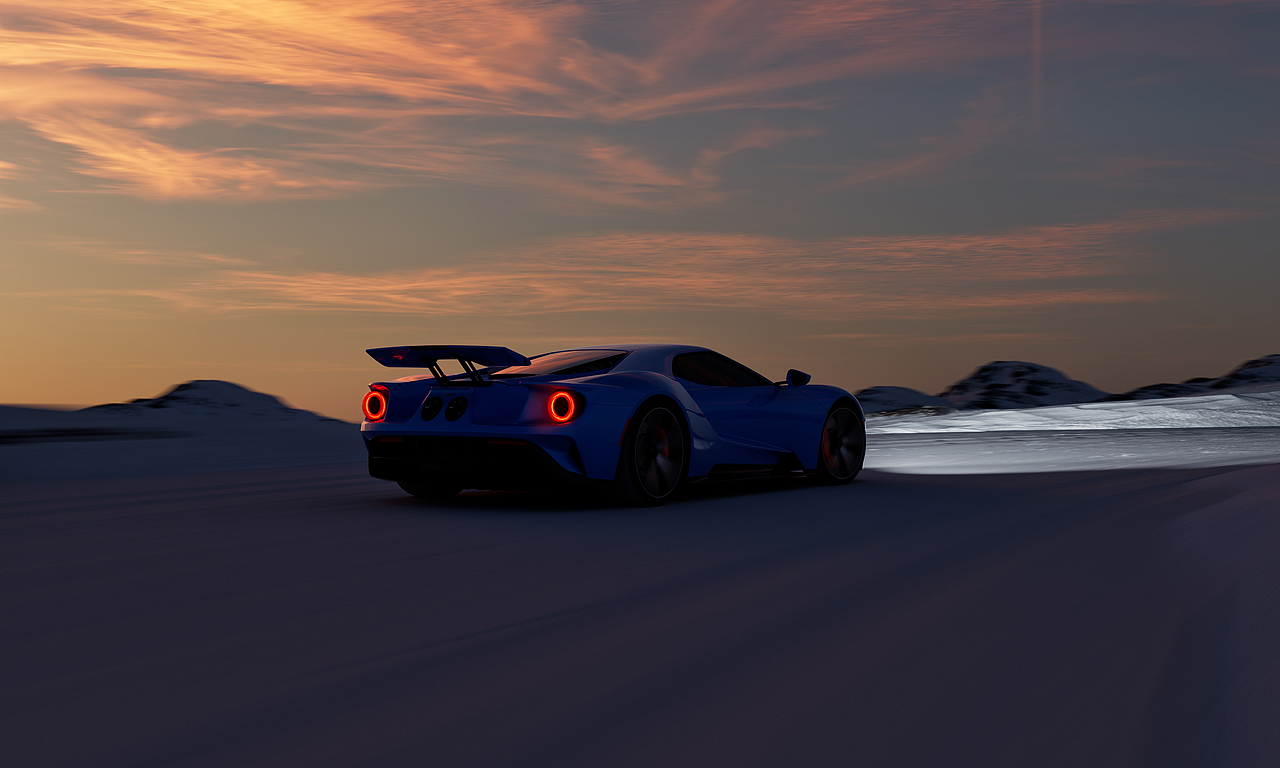 Ford GT Dusk_金鸟0427-站酷ZCOOL