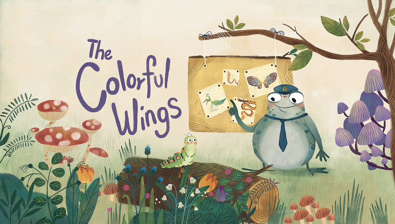 The Colorful Wings_NewMoon新月-站酷ZCOOL