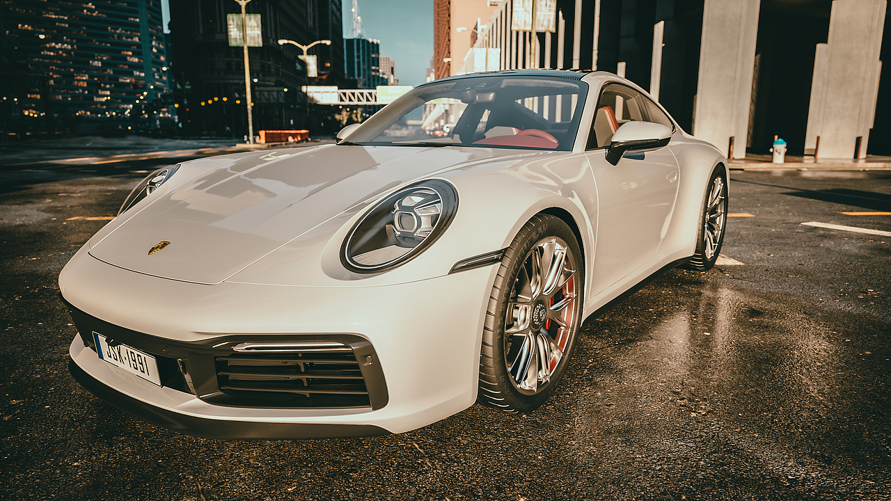 Prosche 911_野生设计师别闹-站酷ZCOOL