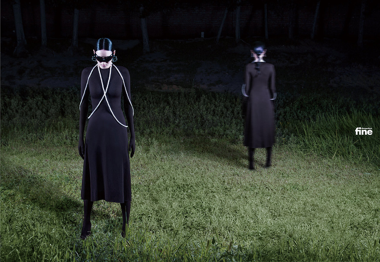 LUMOS X 时尚先生fine九月刊《塞基洛斯的墓志铭》_荧光闪烁LUMOS-站酷ZCOOL