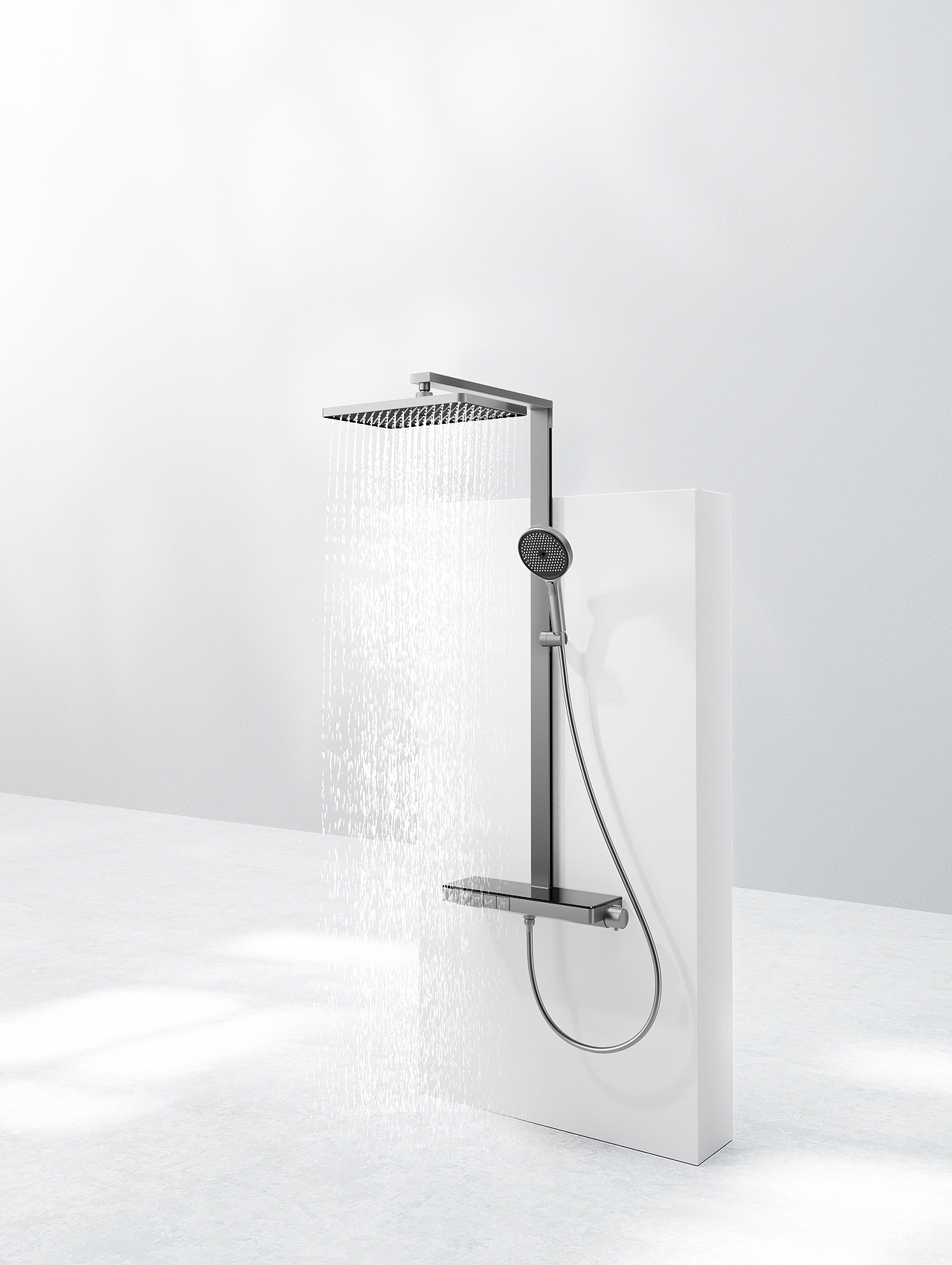 WaterMax X1花洒渲染_星木zard-站酷ZCOOL