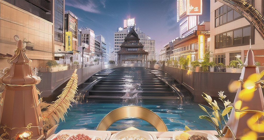 电商主视觉UE5大场景 | AIGC干货_秋白白设计-站酷ZCOOL