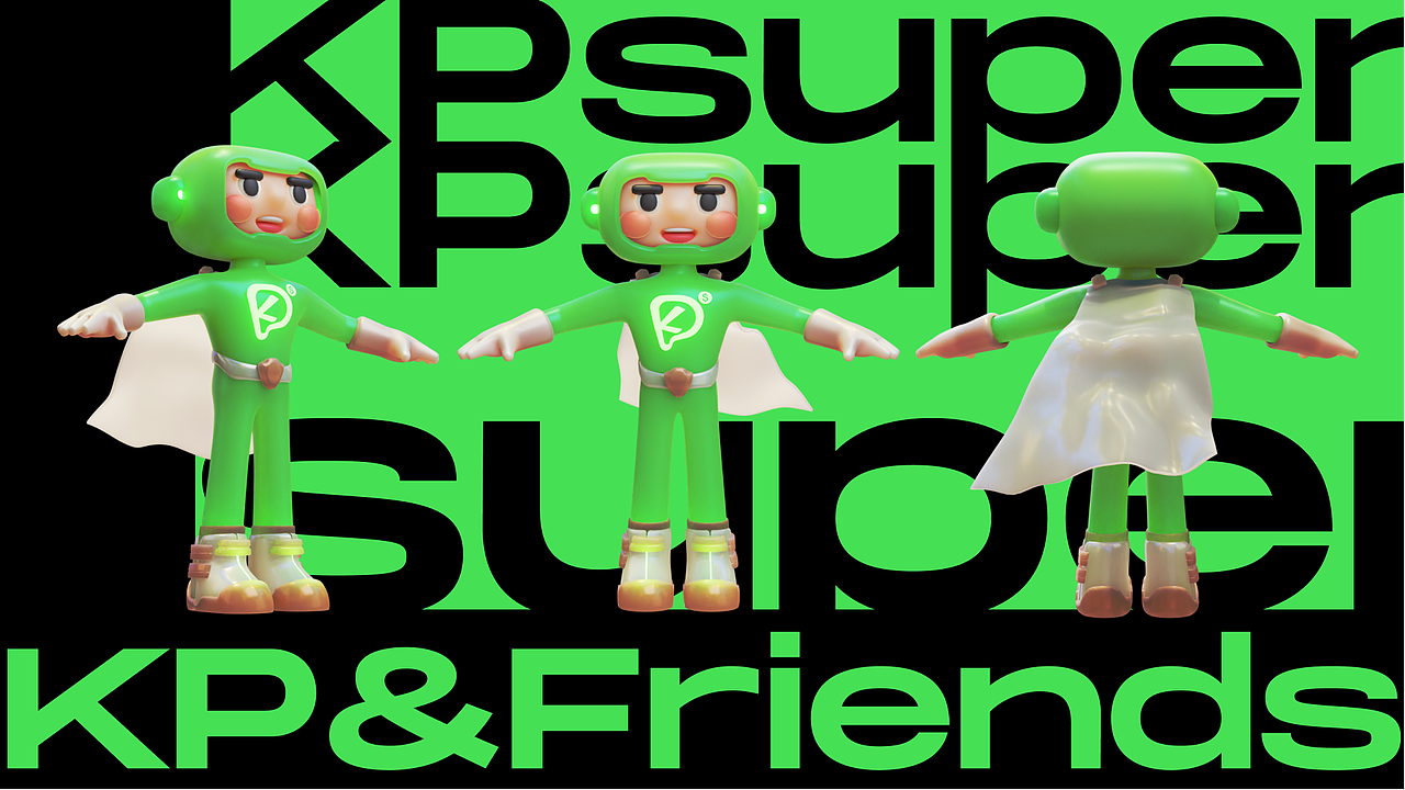 零星作品一二展：KP&Friends 形象设计合集_夜猫的小鱼肝-站酷ZCOOL