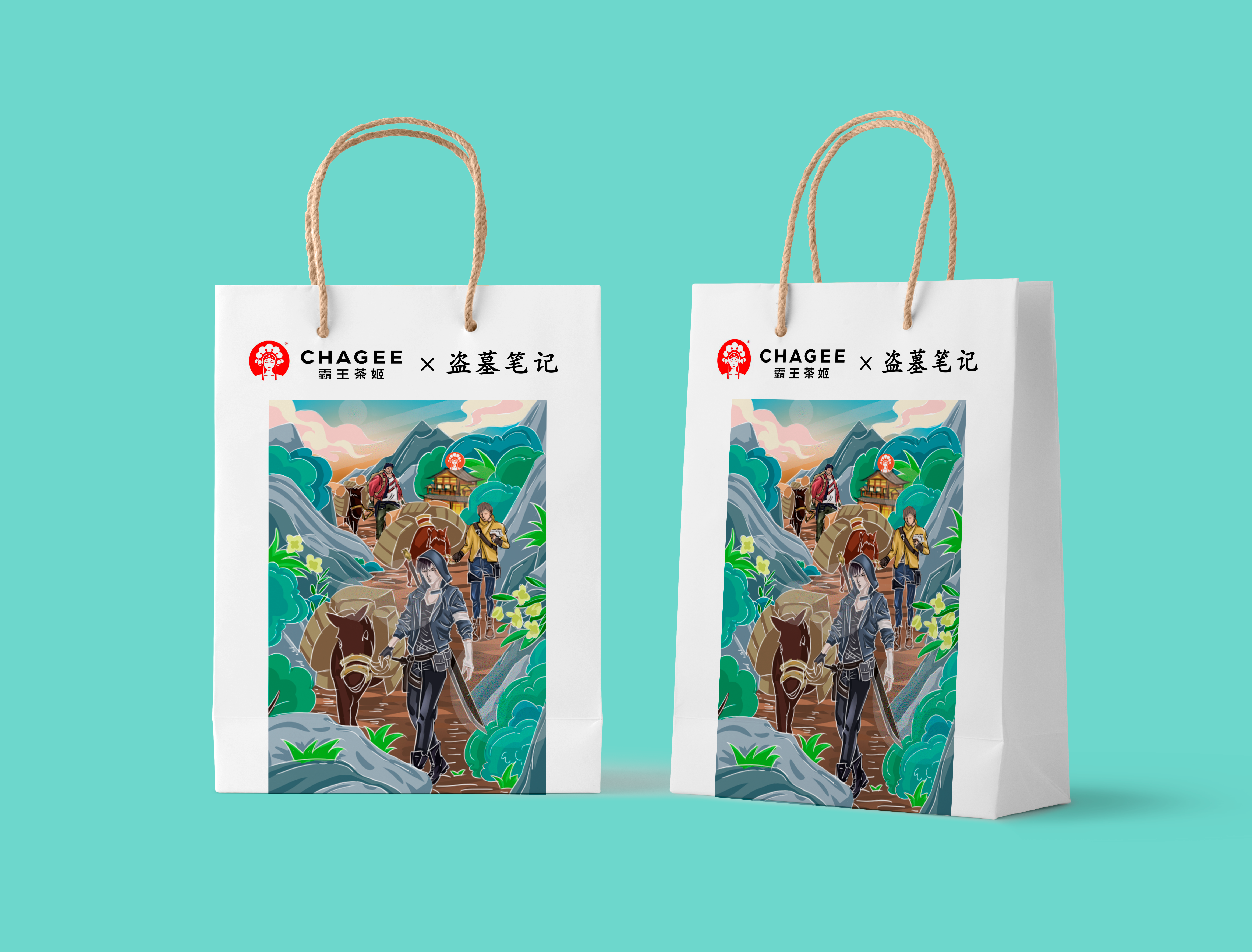 霸王茶姬×盗墓笔记_sarah糖-站酷ZCOOL