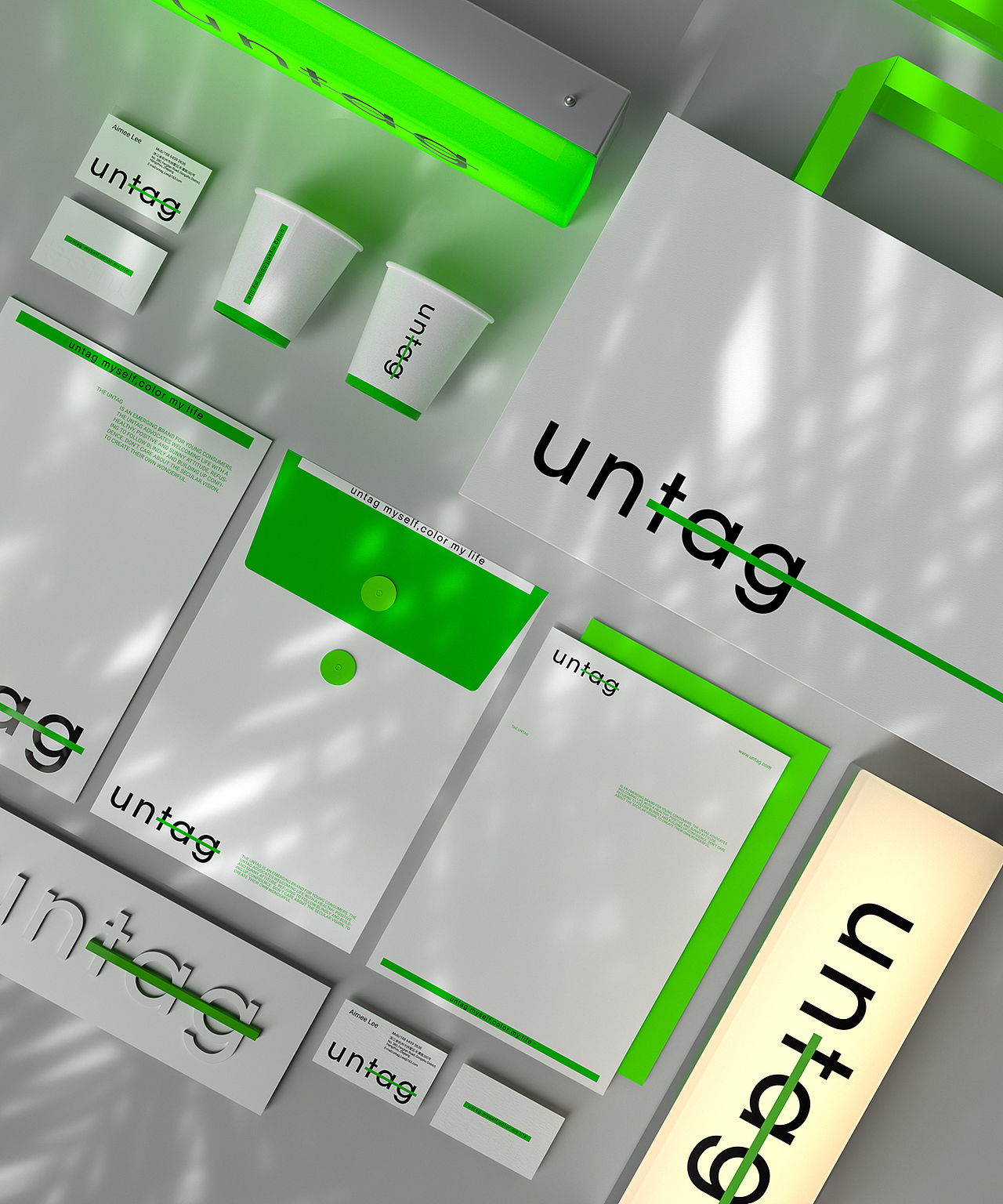 untag | 品牌形象与包装-Brand Identity & Packaging_陳冰-站酷ZCOOL