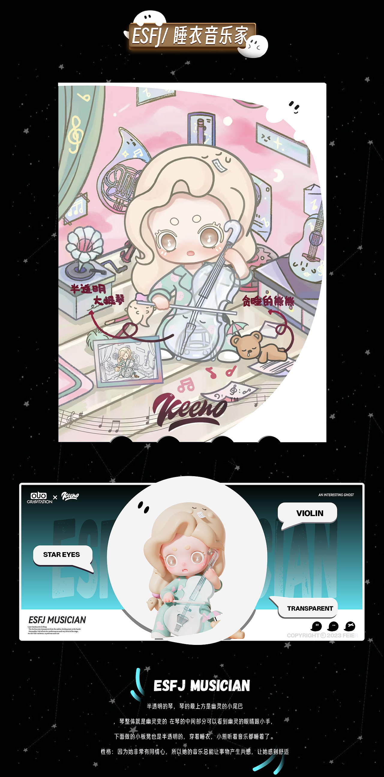 潮玩IP︱Keeno环游记-MBTI系列盲盒_啵A呗-站酷ZCOOL