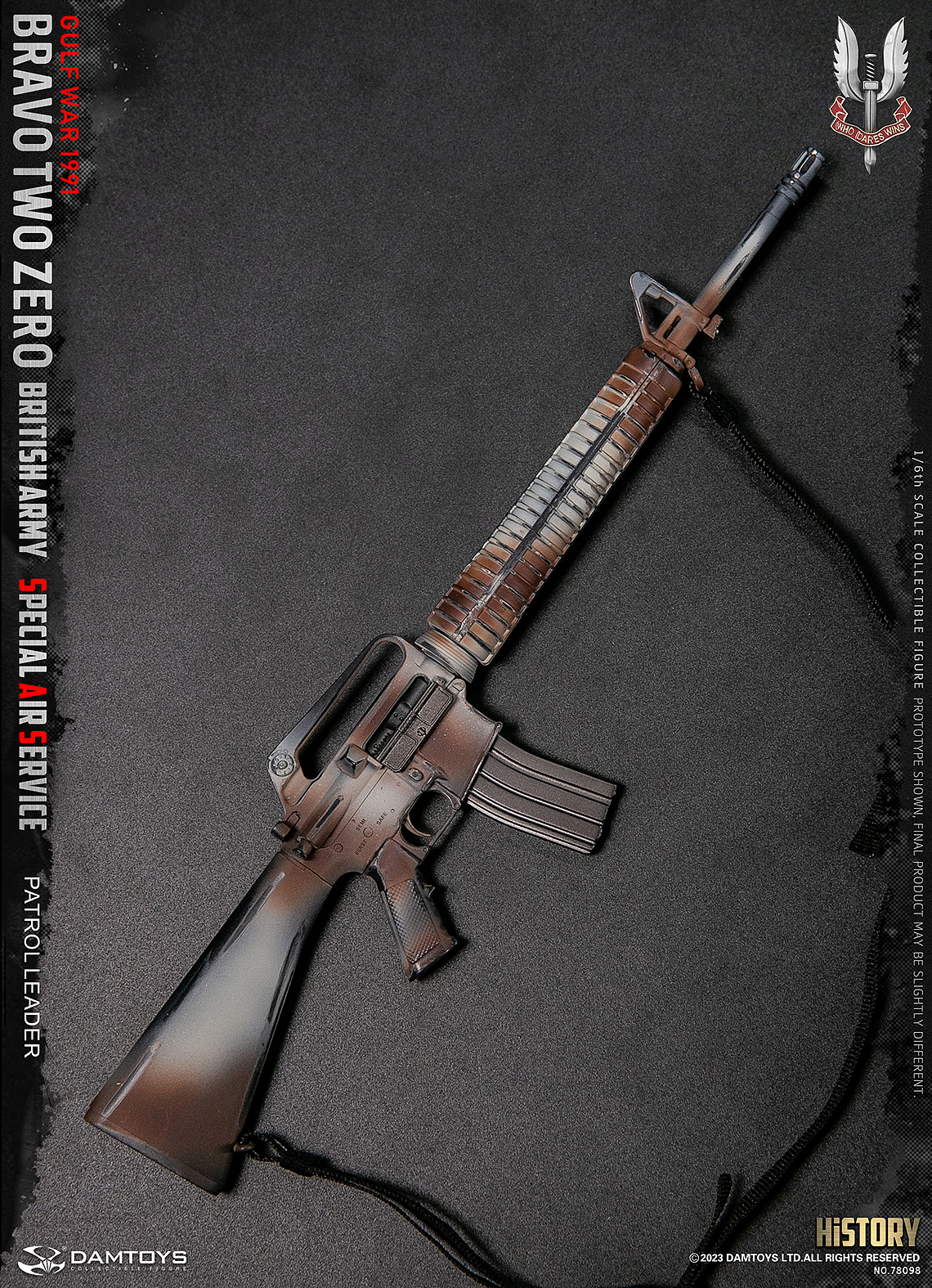 “代号B 2 0”英国陆军特种空勤团(SAS)巡逻侦察队队长_DAMTOYS-站酷ZCOOL