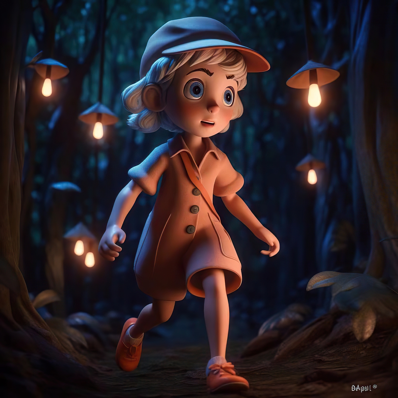 AICG绘画Midjourney生成三维参考,多种风格·66P_科学无声MO-站酷ZCOOL