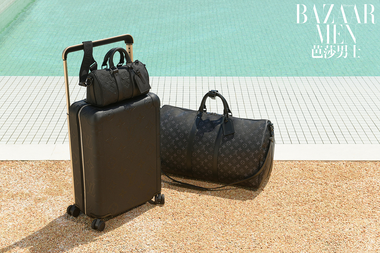 Louis Vuitton｜ BAZAAR MEN_荧光闪烁LUMOS-站酷ZCOOL