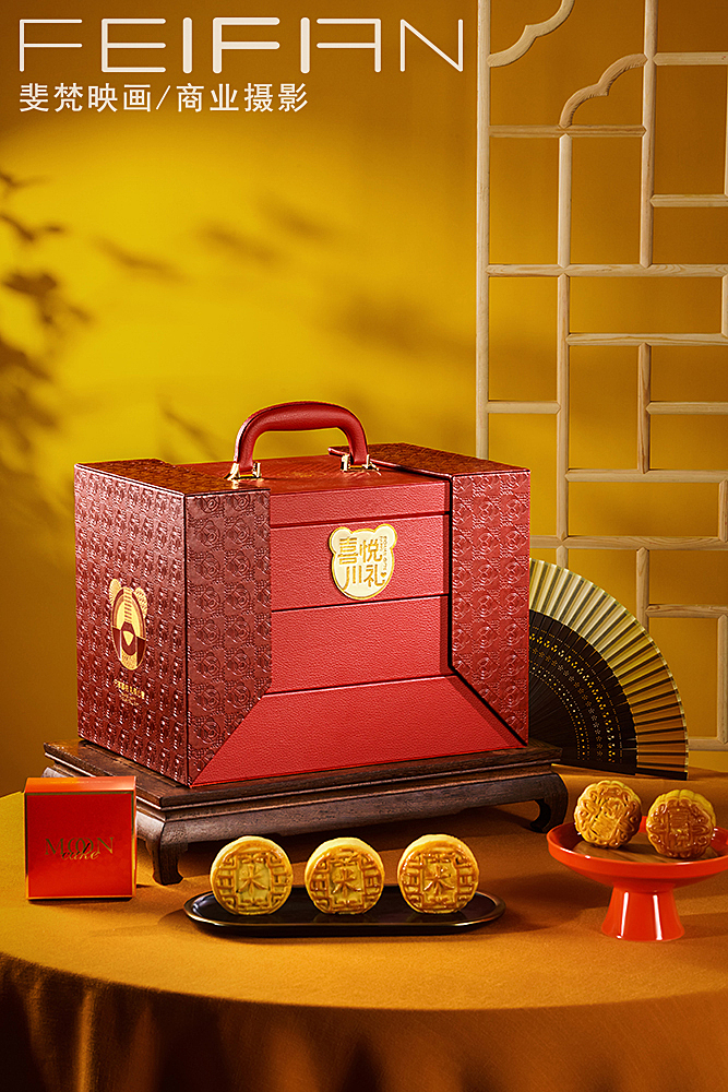 中秋月饼礼盒拍摄美食创意场景摄影镜头看世界 站酷zcool