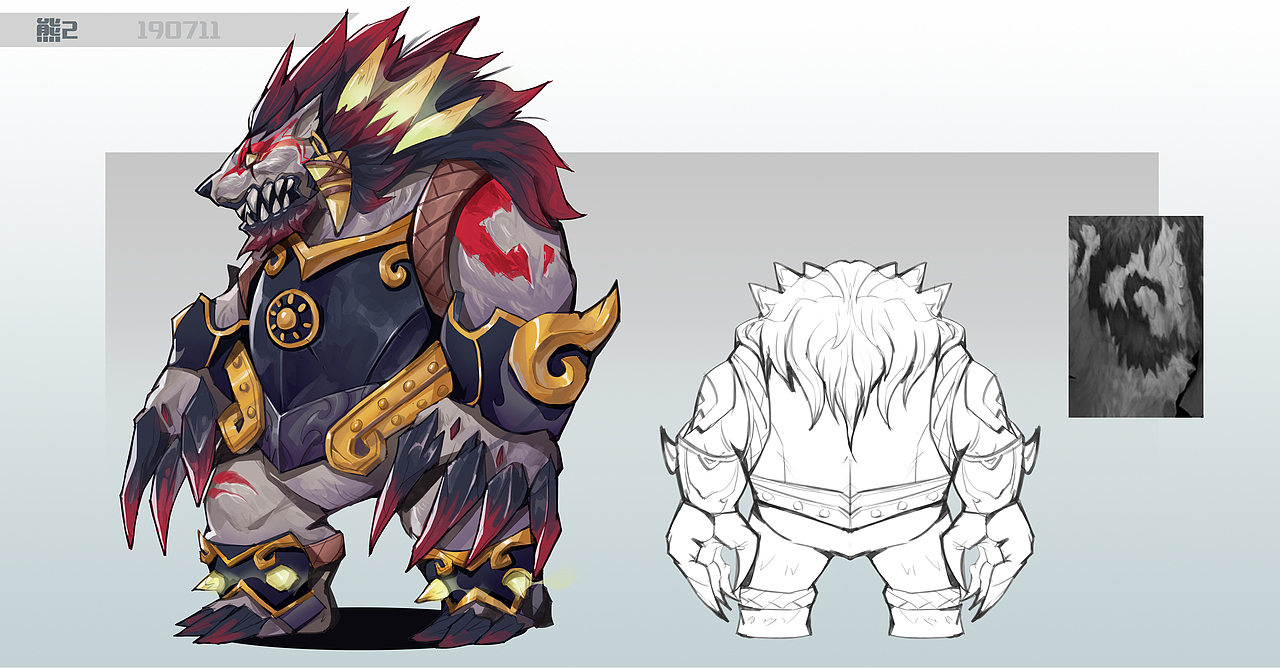 龙熊_阿浪CST潮流绘画-站酷ZCOOL