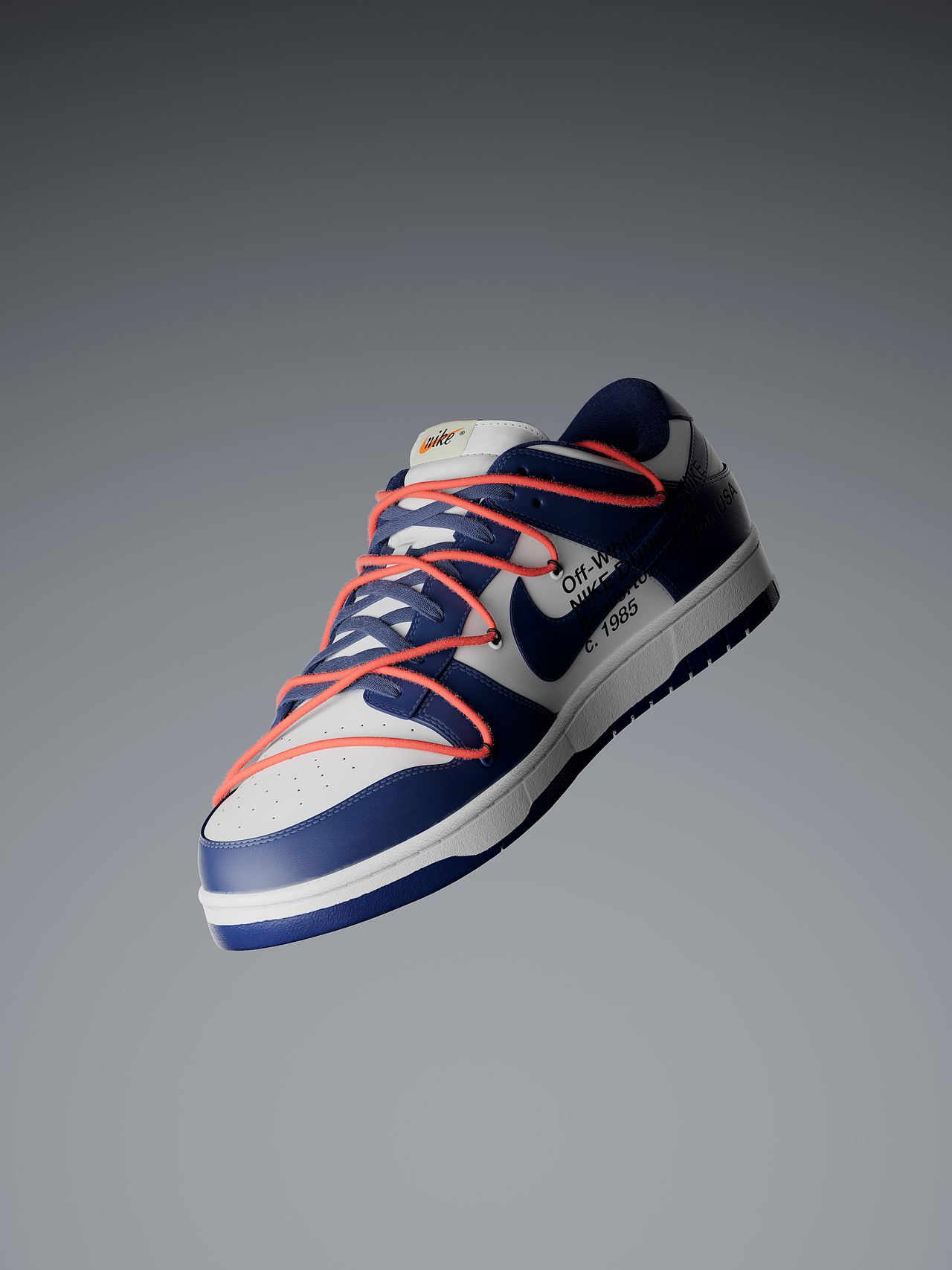 12月的渲染~nike鞋子渲染练习_小张与张-站酷ZCOOL