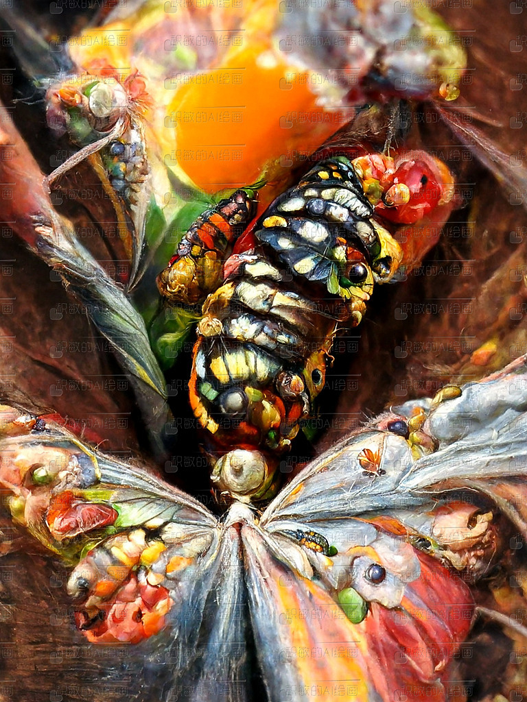 破茧成蝶·ai人工智能绘画艺术 挑战一张封神积敏的ai绘画 站酷zcool 
