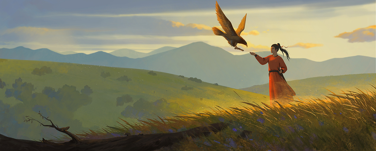 山中来信_风吹zzz-站酷ZCOOL