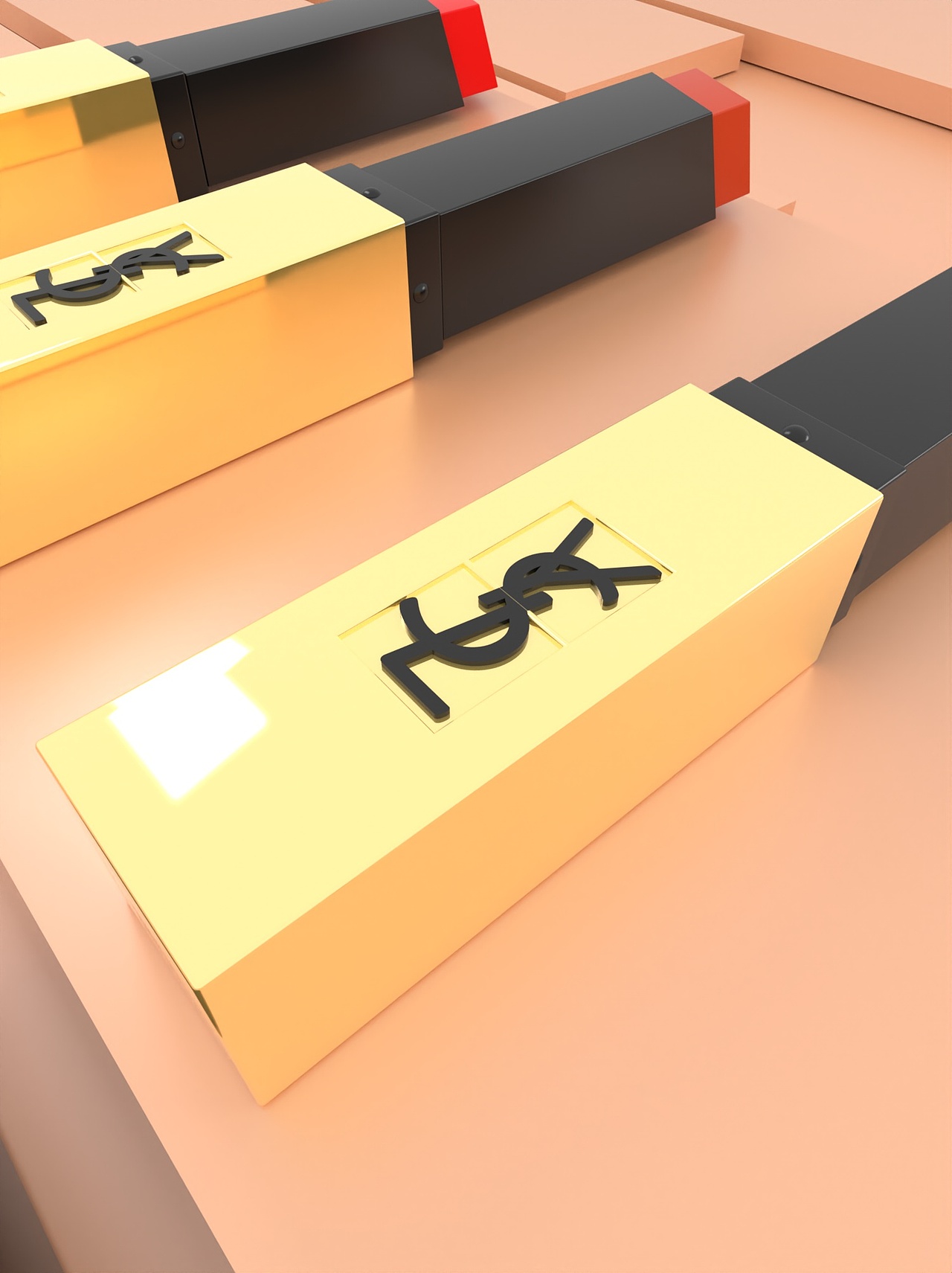 口红建模_Choi_Chi-站酷ZCOOL