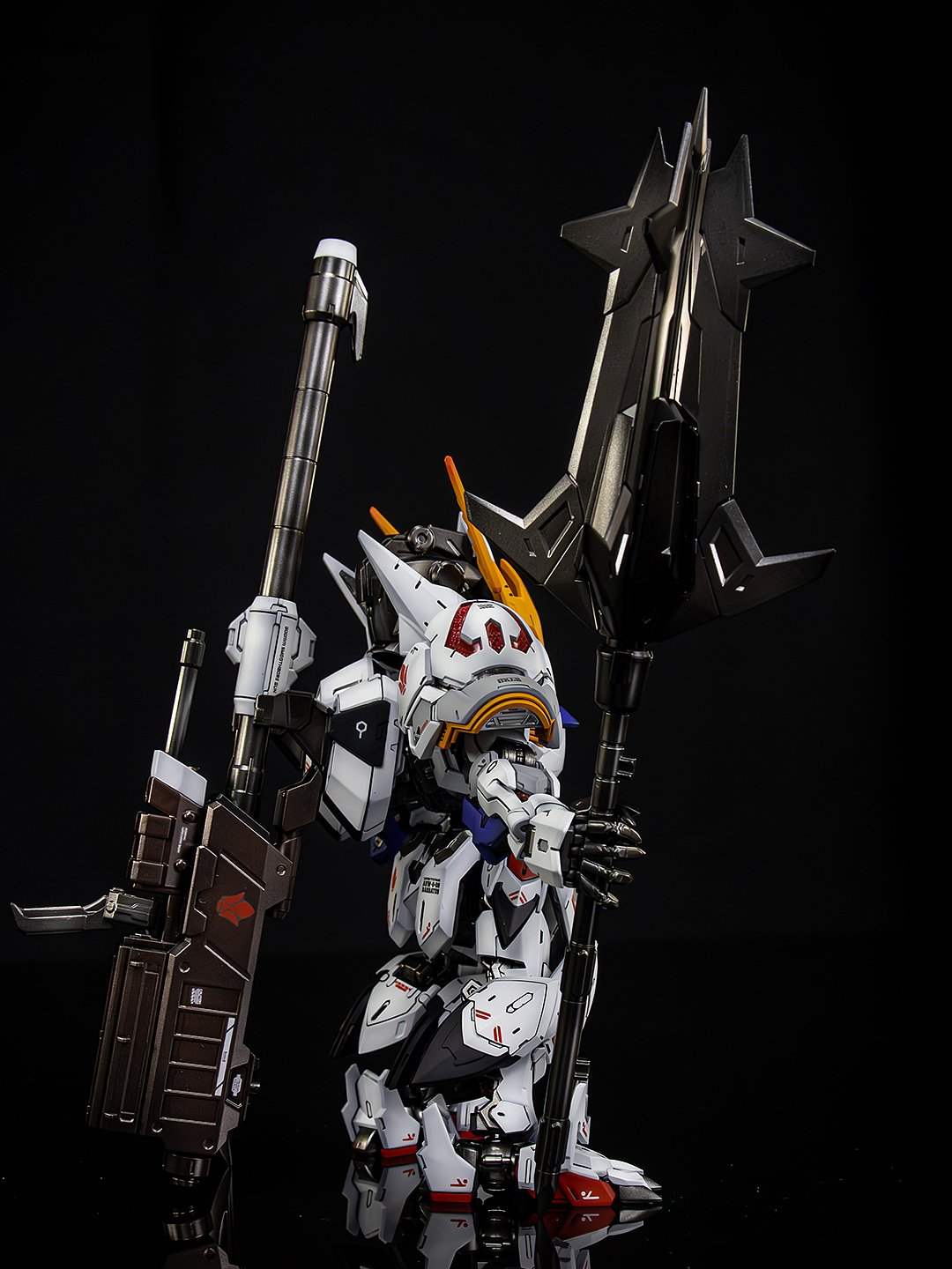 万代MGSD-巴巴托斯 第四形态 铁血孤儿 _卓御手创阿祖-站酷ZCOOL