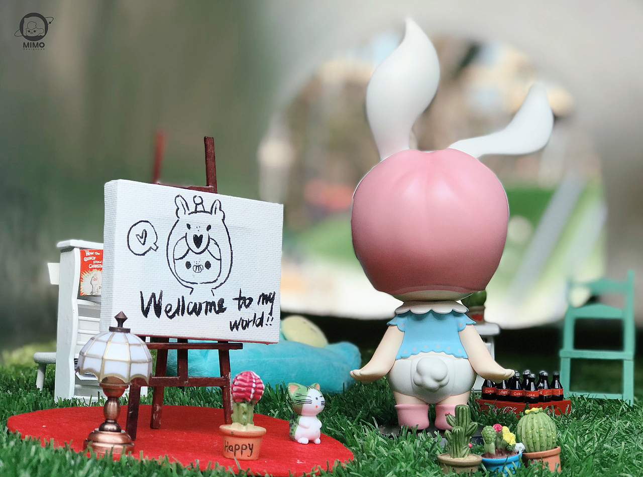 潮玩IP设计丨MIMO兔女郎-限量款大娃_森虹设计-站酷ZCOOL