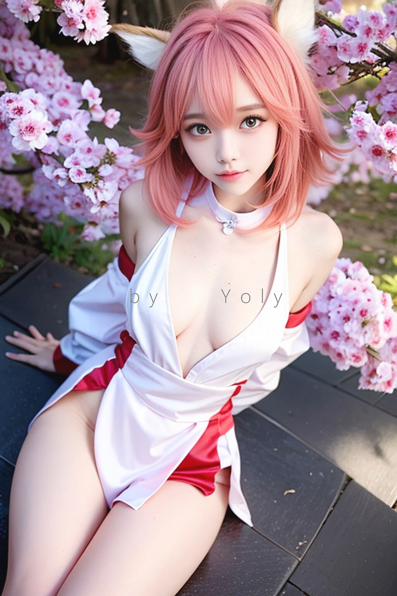 Yoly 莜莉 #119 原神 八重神子 cos_yoly莜莉-站酷ZCOOL