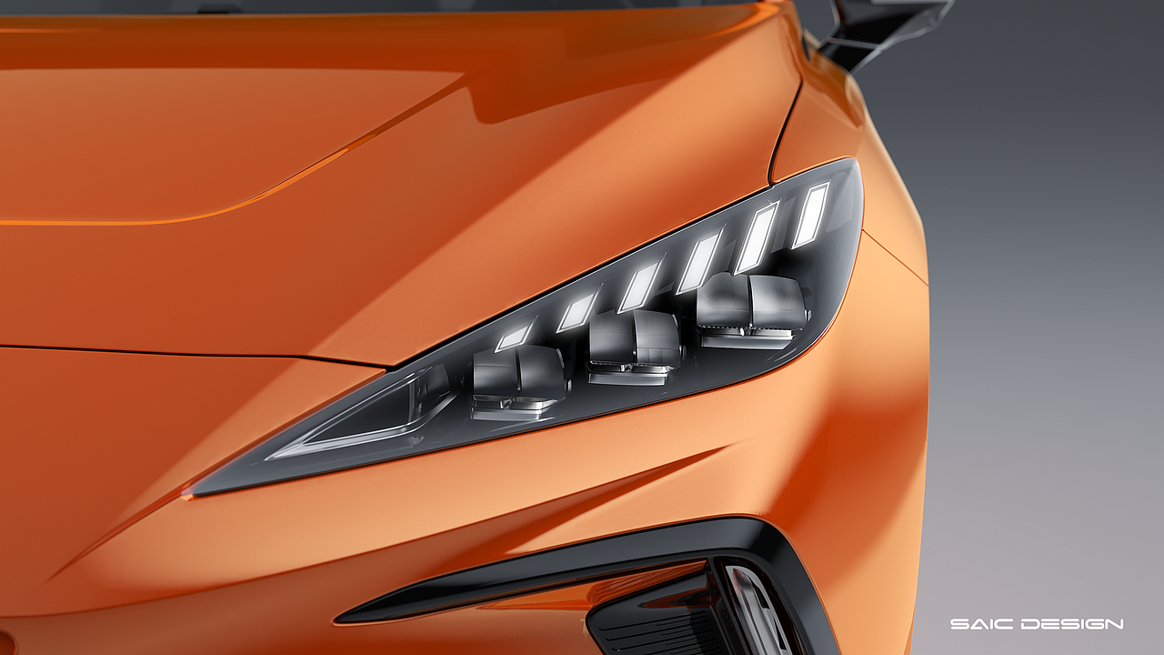 MG4 ELECTRIC 零百三秒八，这谁顶得住啊？_上汽设计_可视化-站酷ZCOOL