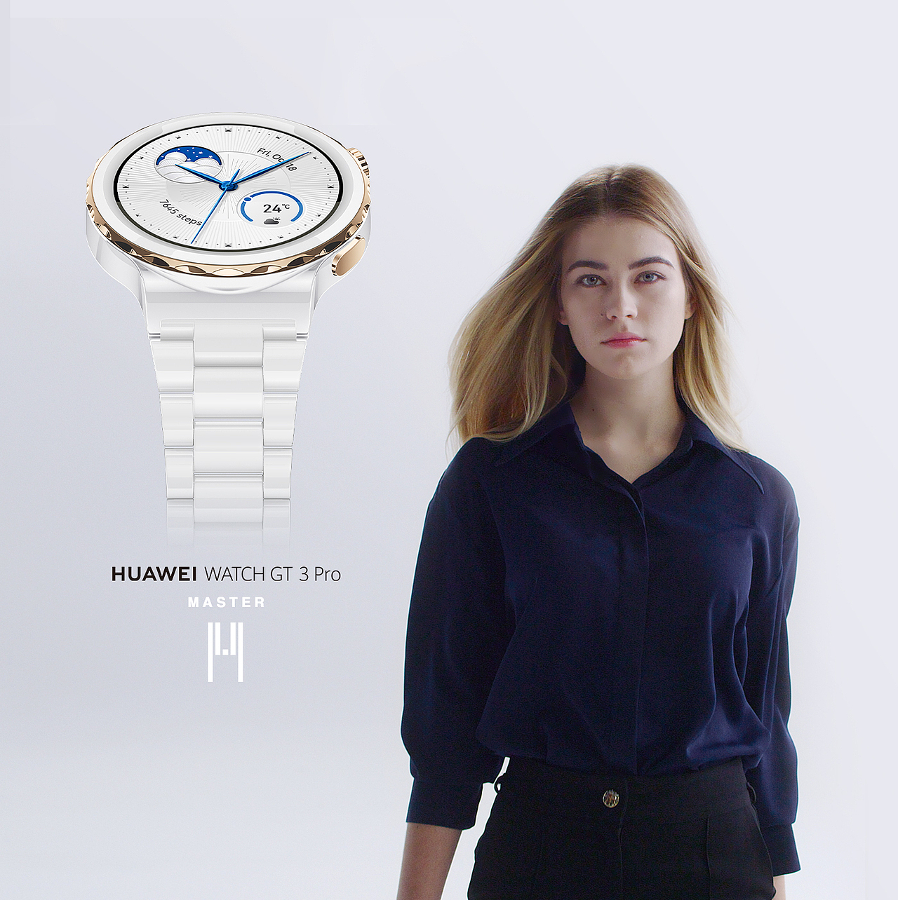 HUAWEI WATCH GT3 PRO 华为陶瓷智能女表_MasterPictures-站酷ZCOOL
