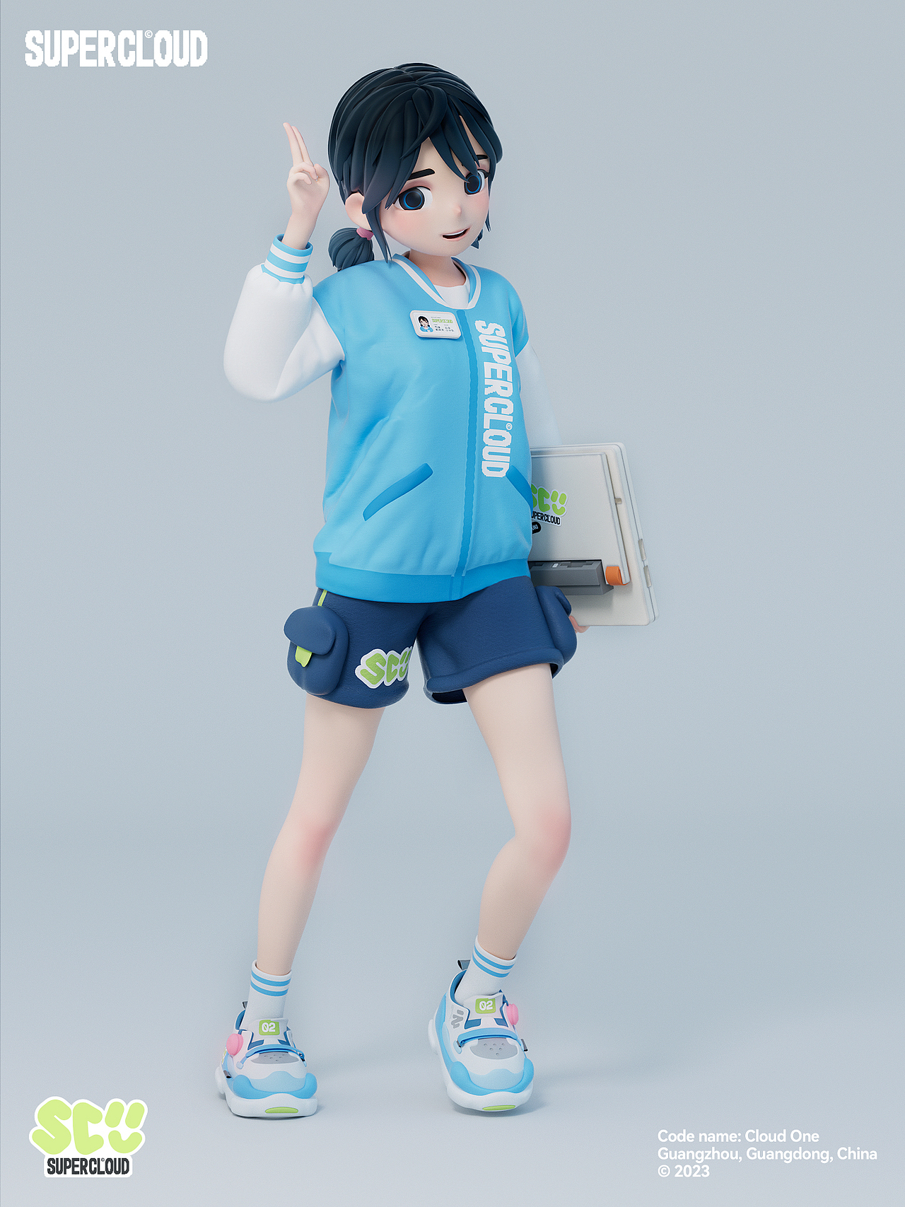 IP角色丨云朵日记丨SUPERCLOUD_黑仔ODING-站酷ZCOOL