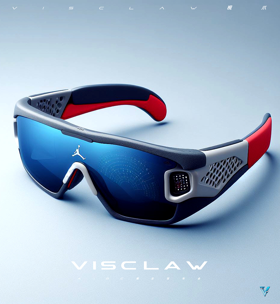 AI 创作_ 智能眼镜 _ Jordan 风格 _VC23-站酷ZCOOL