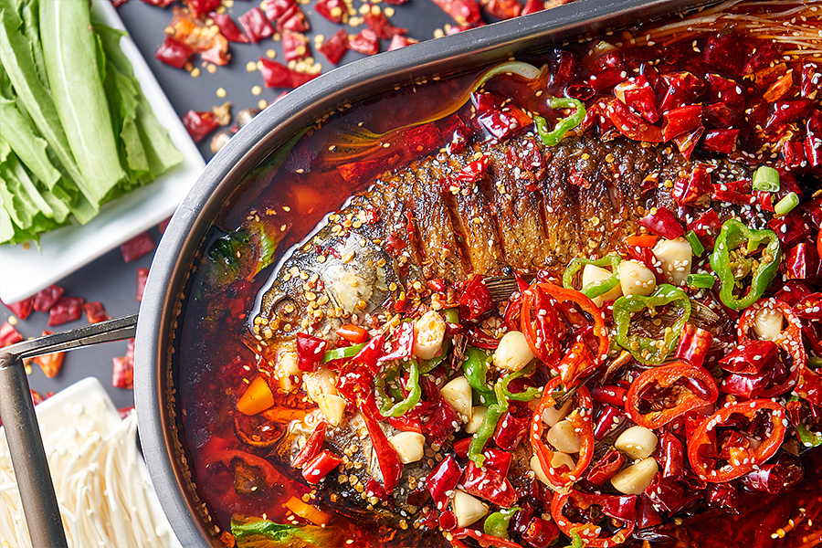 麻辣烤鱼_青海佰单品牌管理-站酷ZCOOL