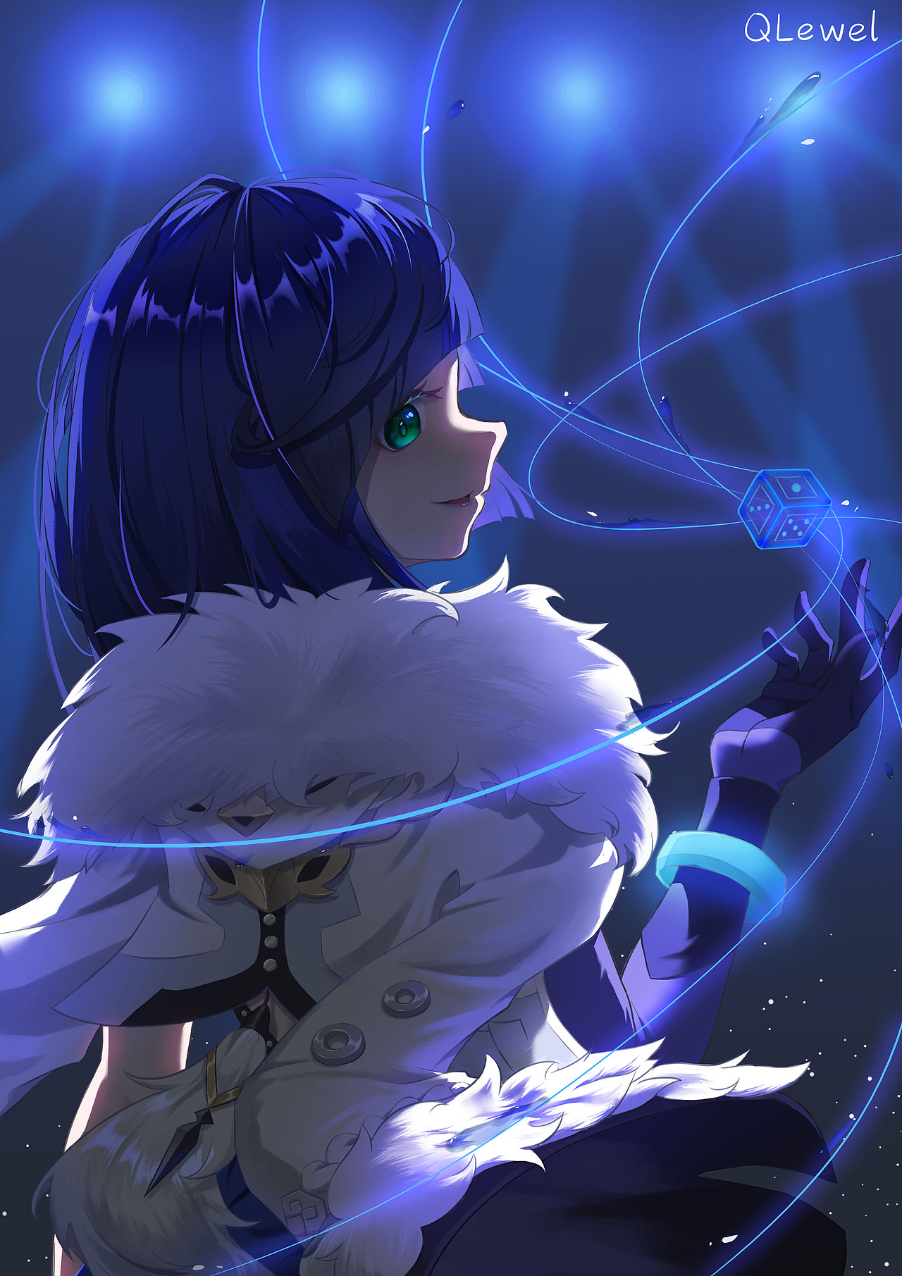 夜兰_溟阳stellar-站酷ZCOOL