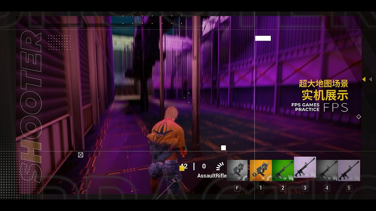 自制FPS独立游戏《暗影猎手》_暴躁de老盆-站酷ZCOOL