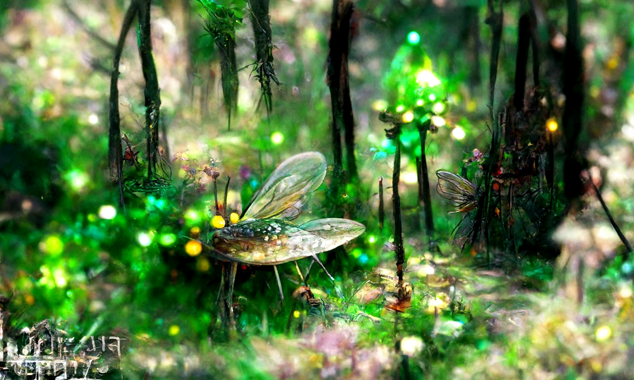 [Disco Diffusion]firefly_洛棠-站酷ZCOOL