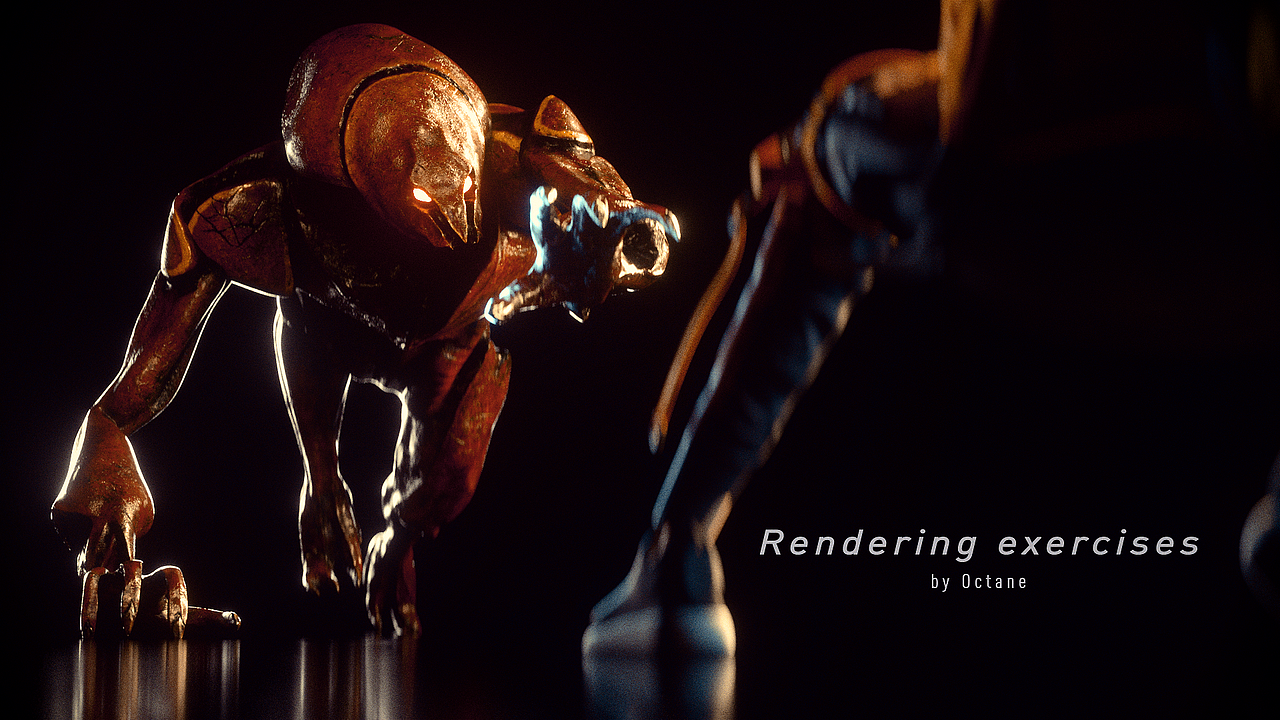 光影渲染练习_黑芥末_-站酷ZCOOL