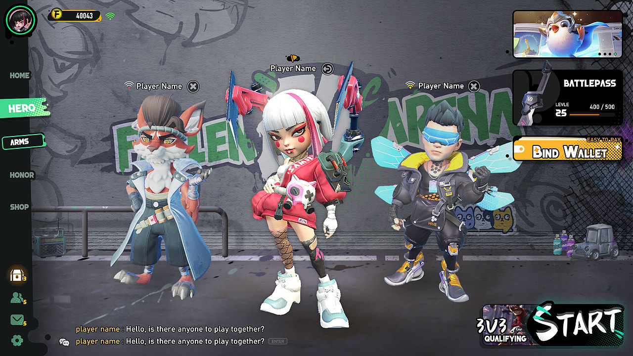 项目【Fallen Arena】界面汇总_Etihw丶-站酷ZCOOL