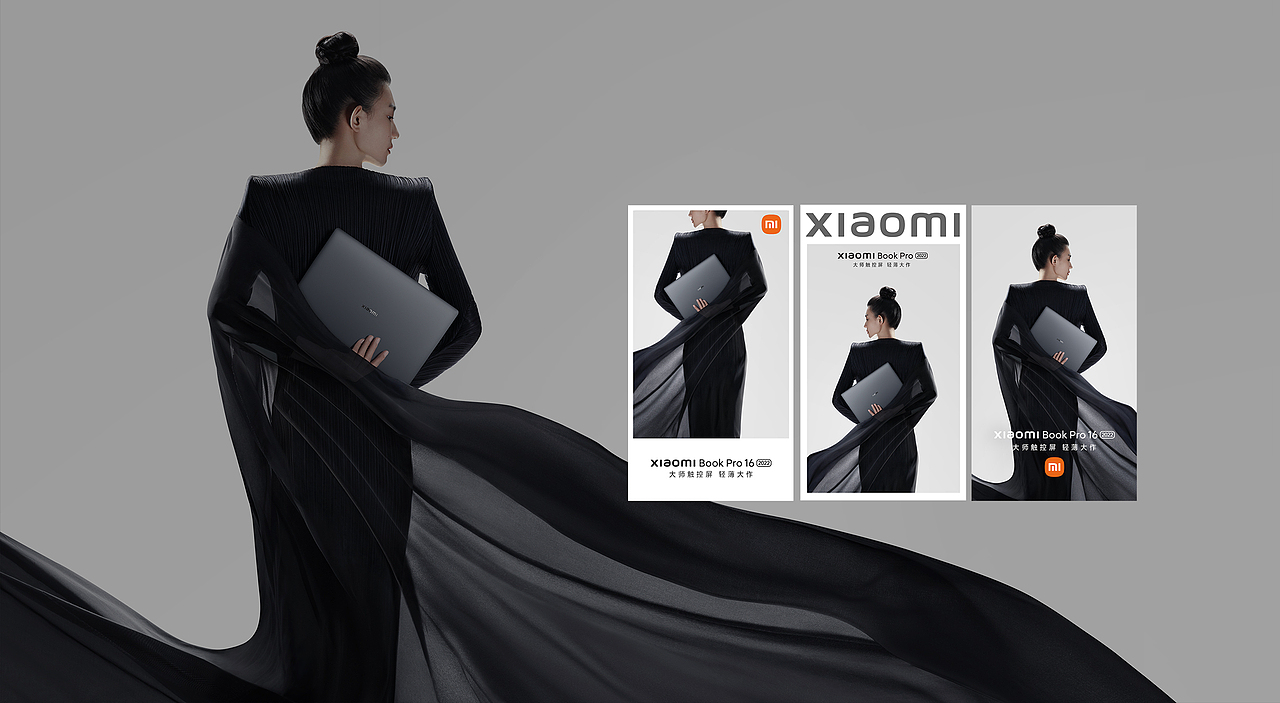 Xiaomi Book Pro 2022 轻薄本视觉整案_大小说家L-站酷ZCOOL