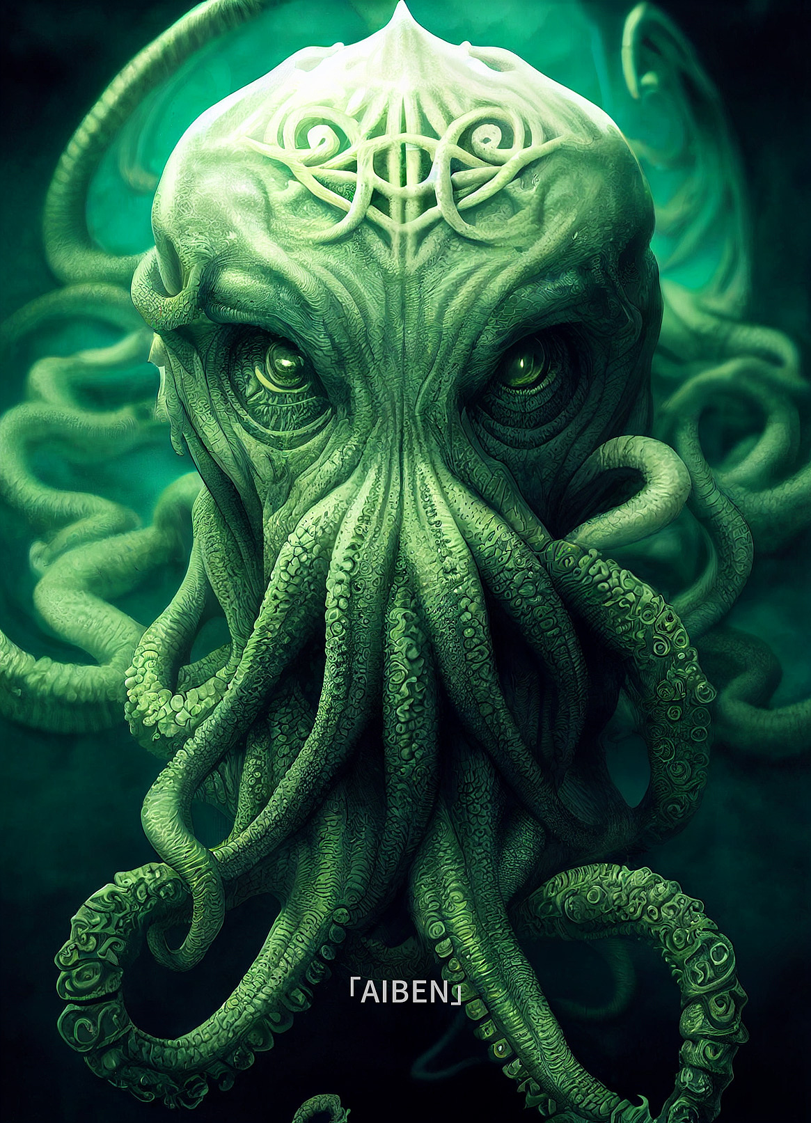 AI创作·克苏鲁神话_AIBEN本-站酷ZCOOL