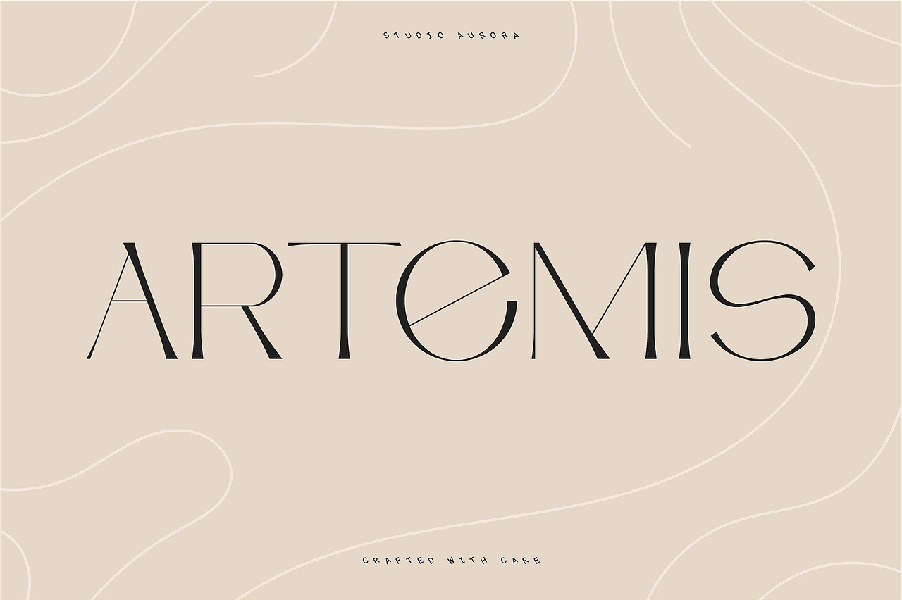 Artemis – Semi-serif Unique Typeface_最西文集-站酷ZCOOL