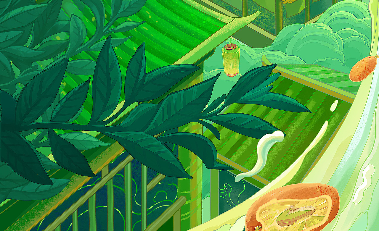 小茗同学新包装KV#混出WOW滋味#_鸣川-站酷ZCOOL