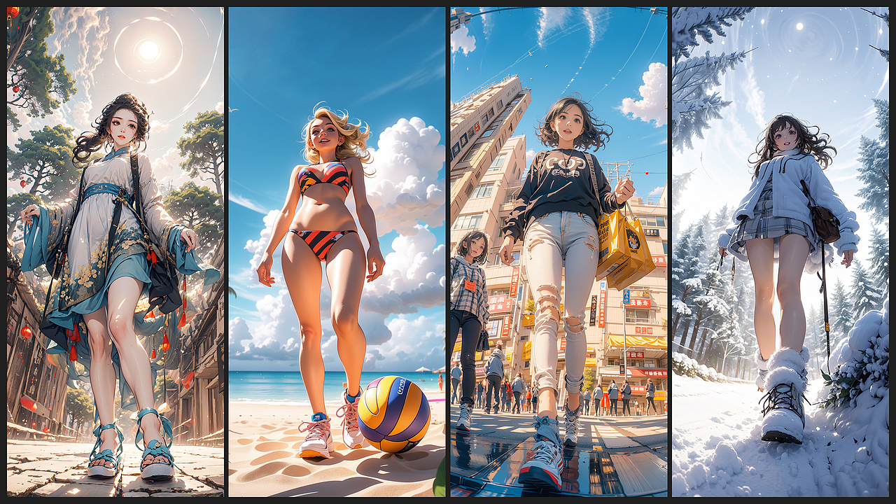 City walk_沉默是静-站酷ZCOOL