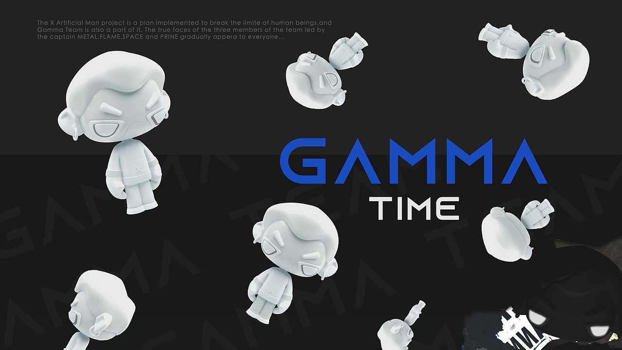 GAMMA TEAM 丨 潮玩IP创作_月球登录指南-站酷ZCOOL