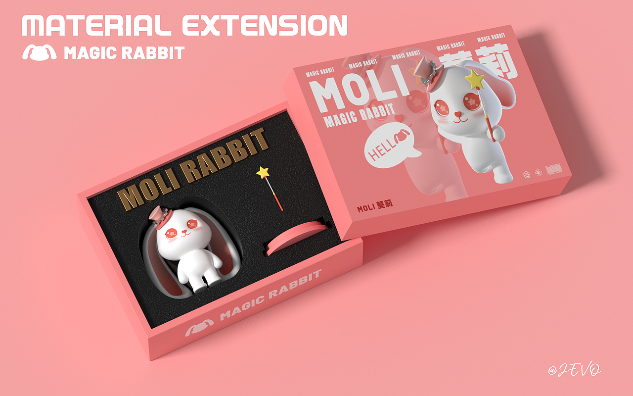 魔力兔|原创IP形象_S_Jevo-站酷ZCOOL