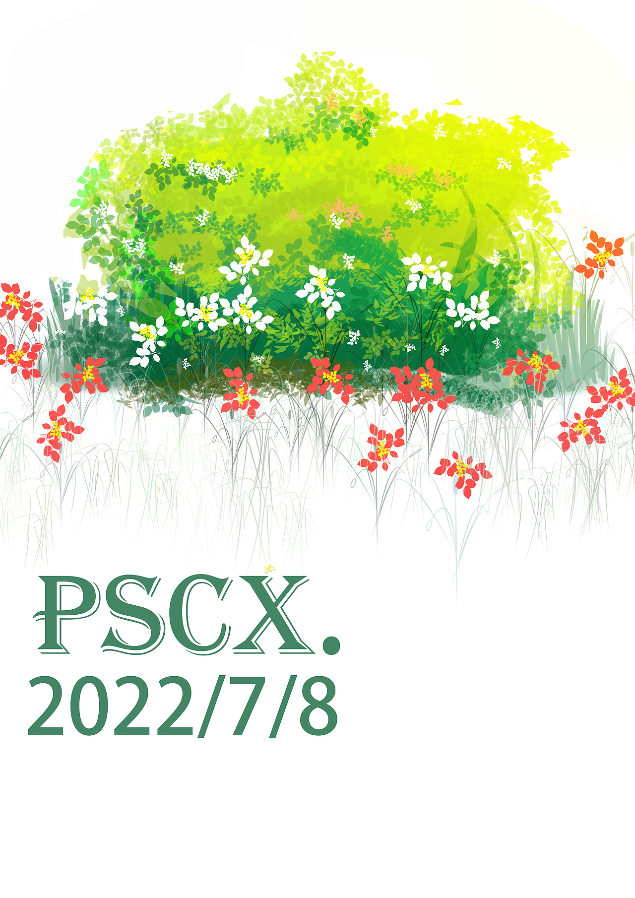 灌木练手1 可分享原图_PscX-站酷ZCOOL
