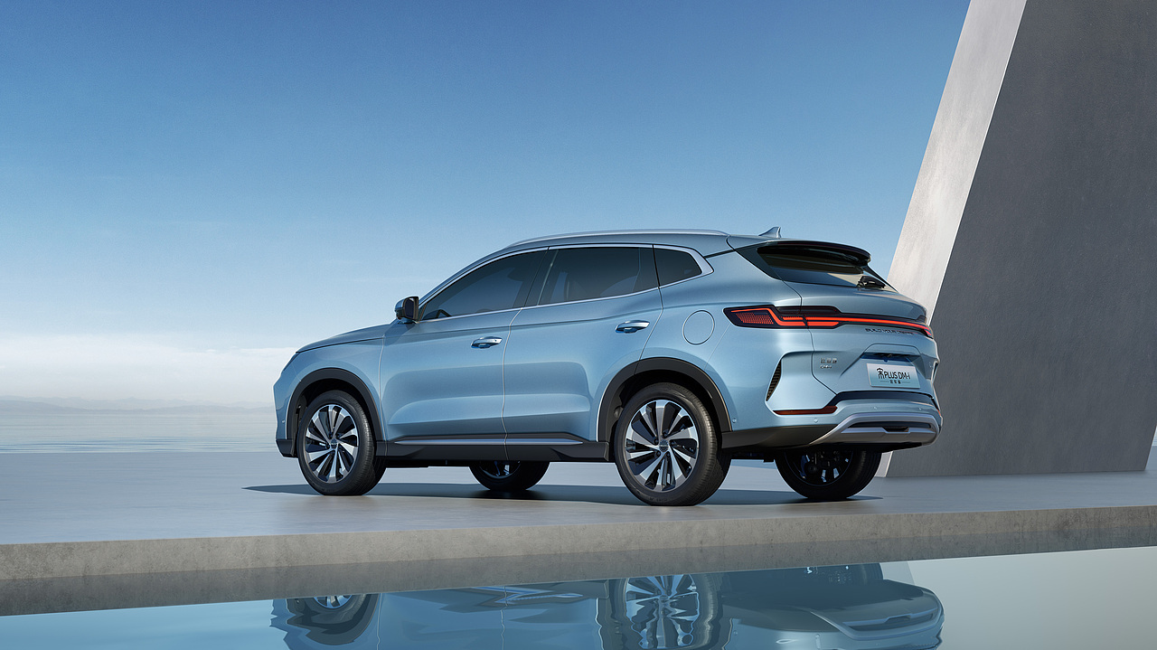 比亚迪宋PLUS冠军版 BYD SONG PLUS 2023丨CGI_Yinzhejiahao-站酷ZCOOL