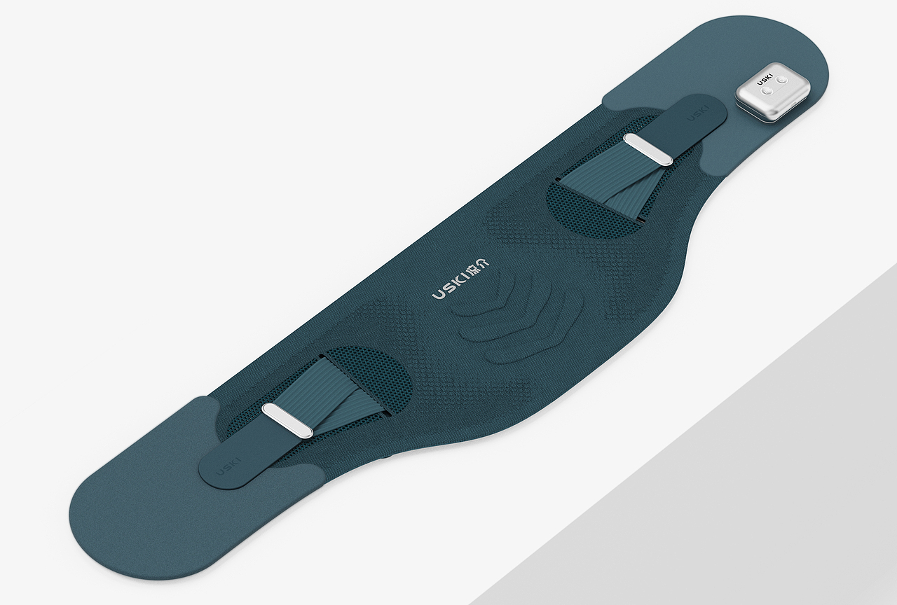 USKI凉介-T1 腰部按摩器_广州就甘设计-站酷ZCOOL