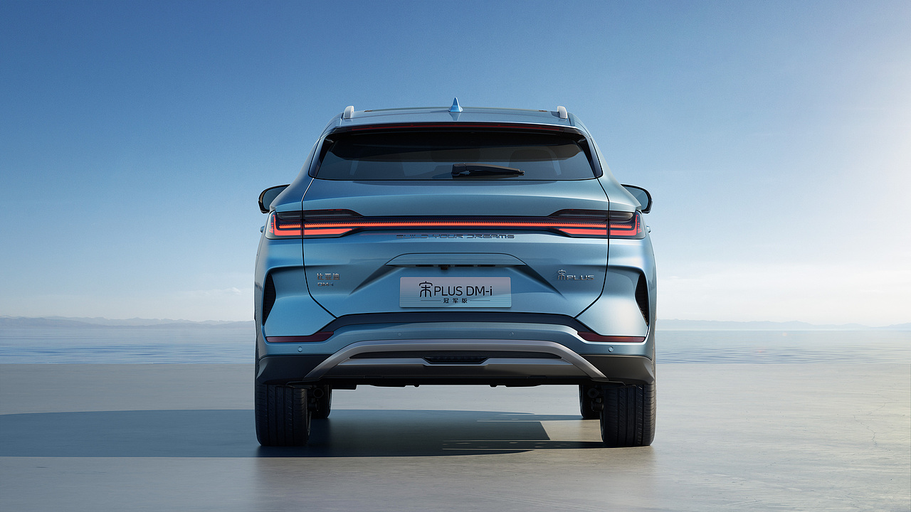 比亚迪宋PLUS冠军版 BYD SONG PLUS 2023丨CGI_Yinzhejiahao-站酷ZCOOL