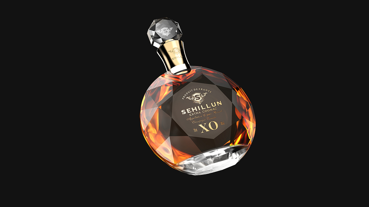 奢西路40年大香槟干邑XO x BH由白致黑_BH由白致黑-站酷ZCOOL
